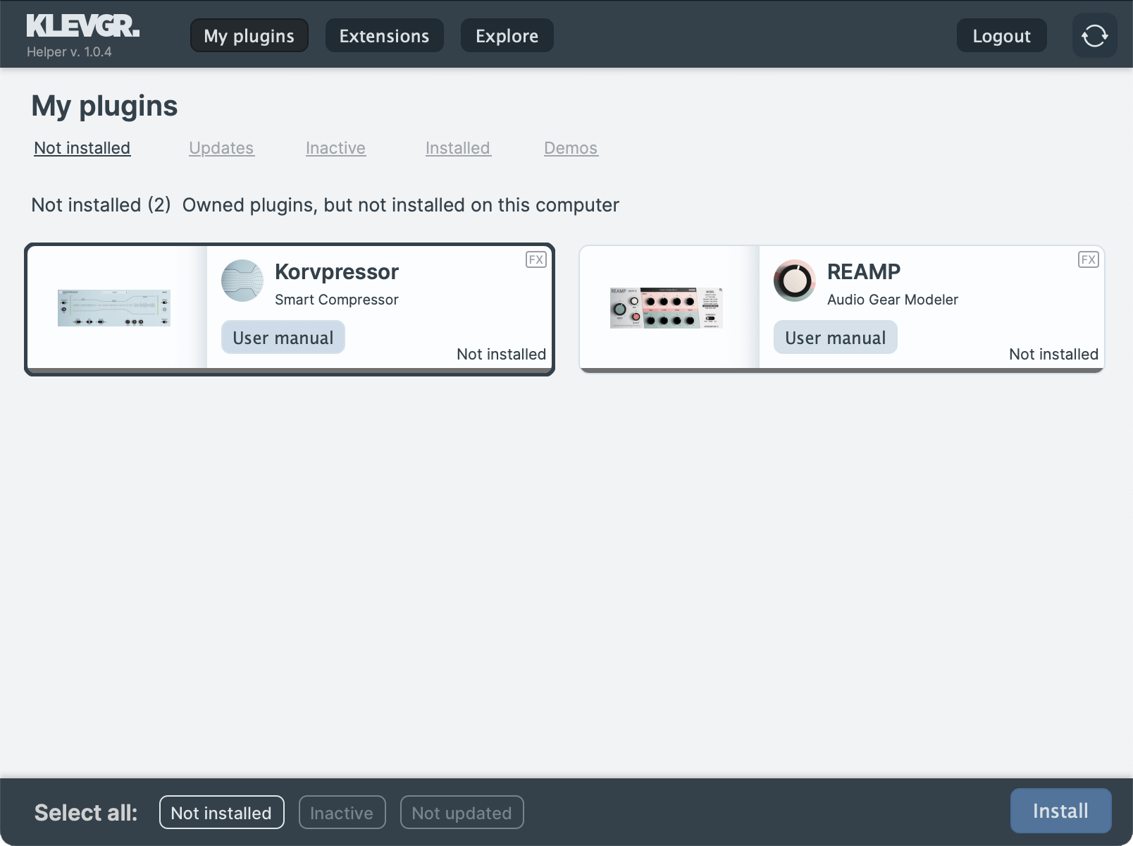 Installing Klevgrand Essentials Bundle – Focusrite User Guides