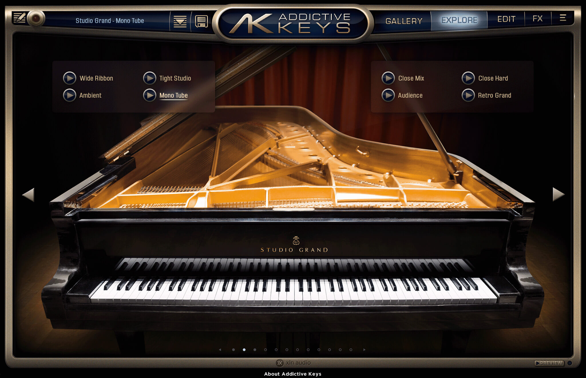XLN Audio Addictive Keys 简介 – Focusrite用户指南