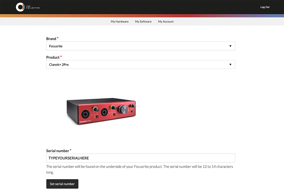 Registering your Clarett⁺ Octopre – Focusrite User Guides