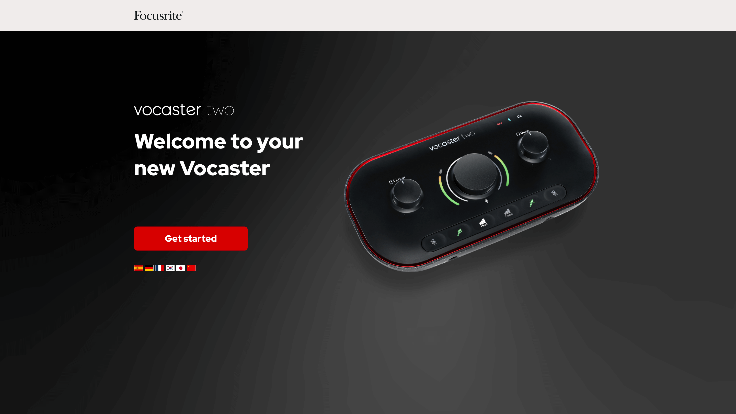 Getting Started with the Vocaster Two – Focusrite User Guides