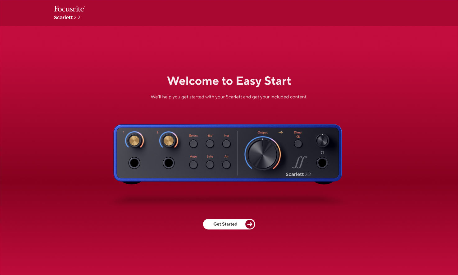 Scarlett 2i2 Anniversary Edition 介绍 – Focusrite用户指南