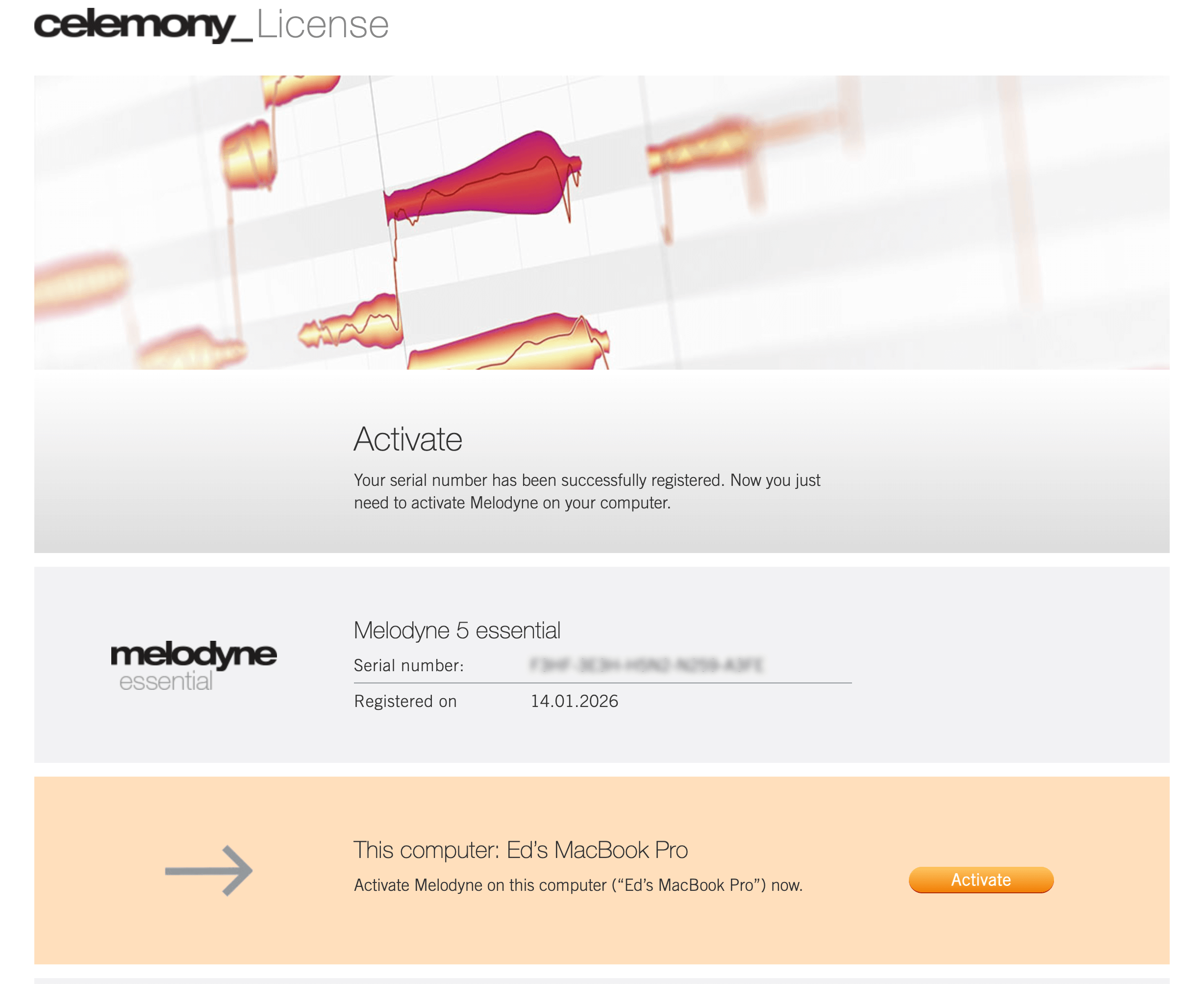 Installing Celemony Melodyne Essential – Focusrite User Guides